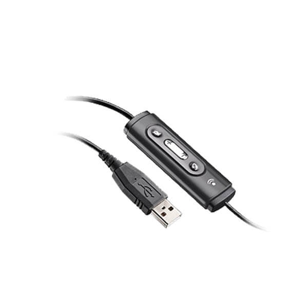 Plantronics HW121N USB Entera Professional Binaural Headset | Headset Store